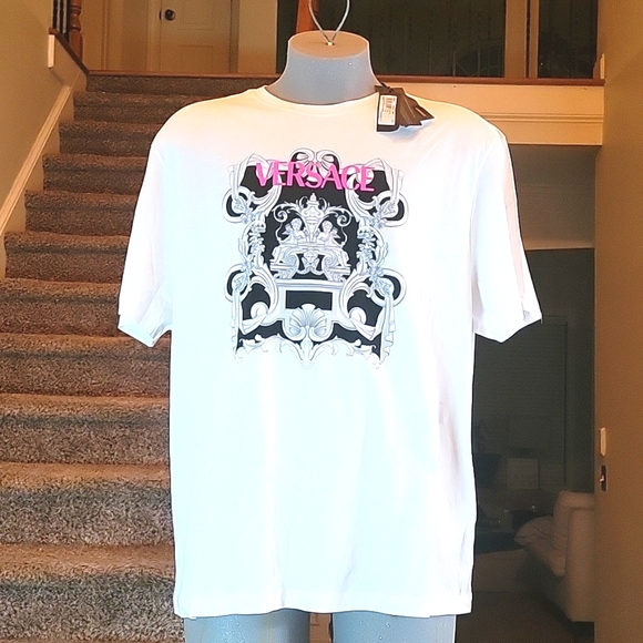 Versace | Shirts | Authentic Versace Graphic Tshirt | Poshmark